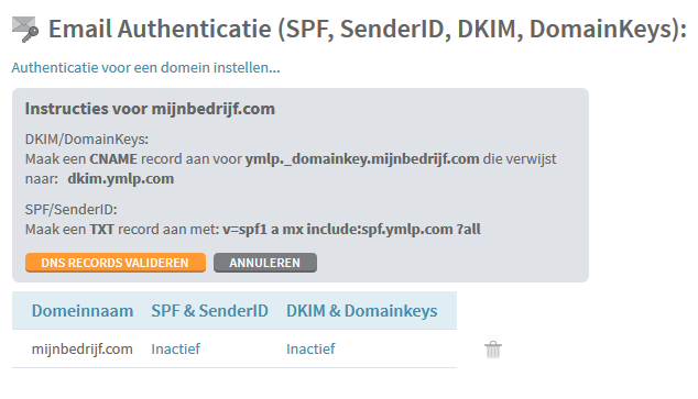 Help & Ondersteuning - YMLP